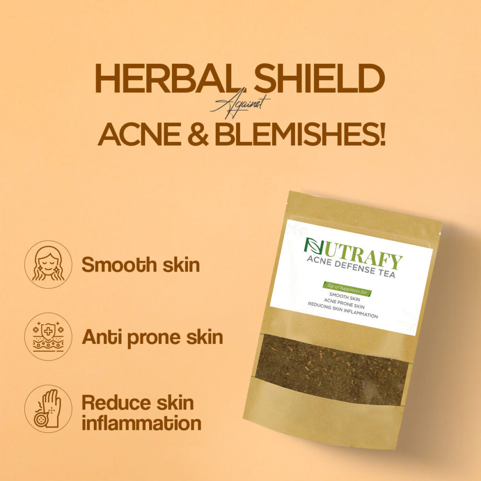 Acne Defense Tea – Herbal Tea for Acne & Pimples Treatment - Nutrafy.pk